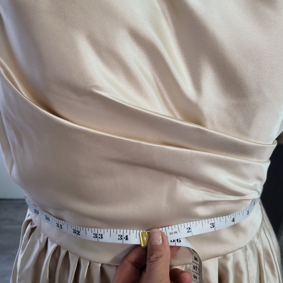 Dresses | Cream Prom Dress | Poshmark